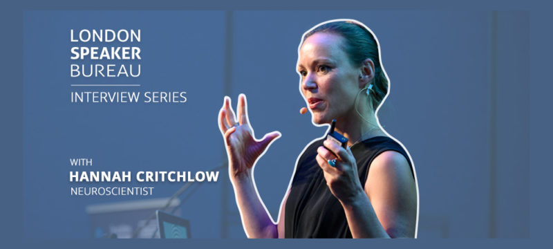 Interview with Dr Hannah Critchlow - Bestselling Author & Neuroscientist