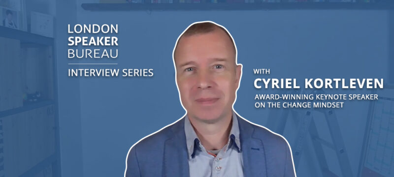 Interview with Cyriel Kortleven: Award-winning keynote speaker on the ...